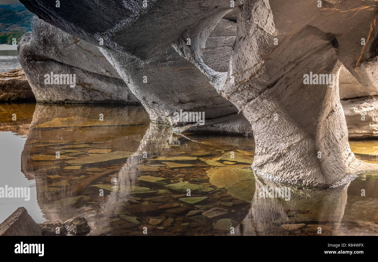 The Colleen Bawn Rock, Muckross Lake, Killarney National Park, County ...