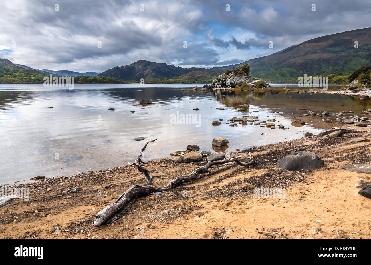 The Colleen Bawn Rock, Muckross Lake, Killarney National Park, County ...