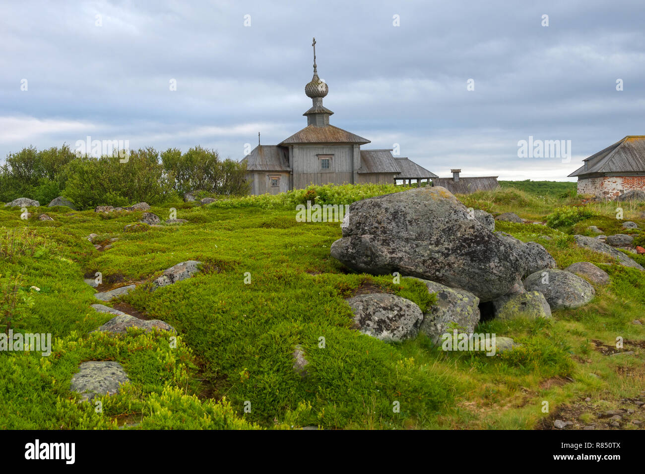 Andreevskiy skit of the Solovetsky monastery on the Bolshoi Zayatsky ...
