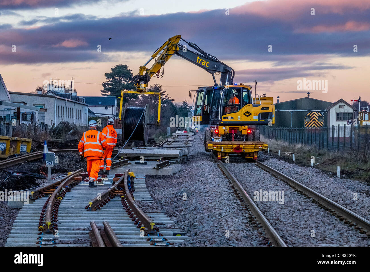 Pitlochry scotland track points hi-res stock photography and images - Alamy