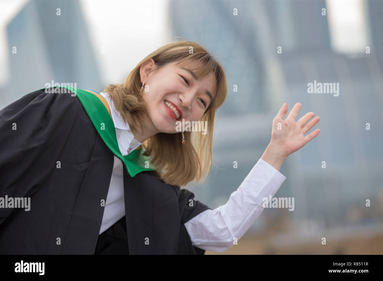 International students celebrating graduation Stock Photo - Alamy