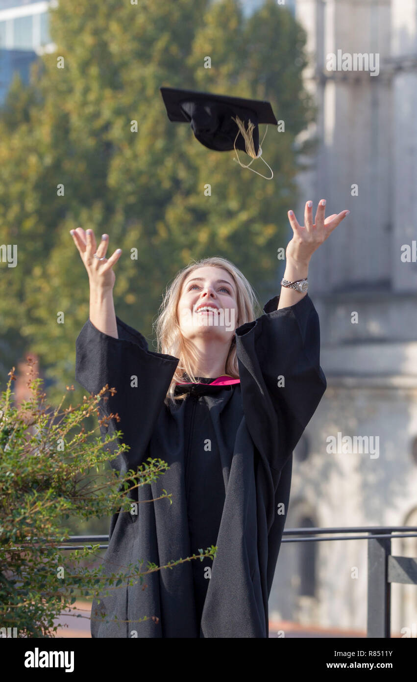 International students celebrating graduation Stock Photo - Alamy