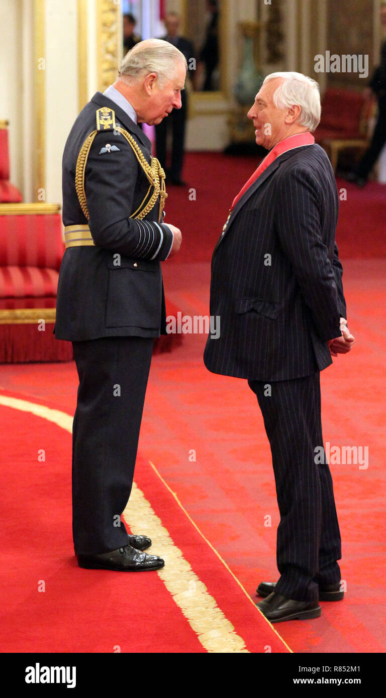 Peter Greenaway (right) is made a CBE (Commander of the Order of the ...