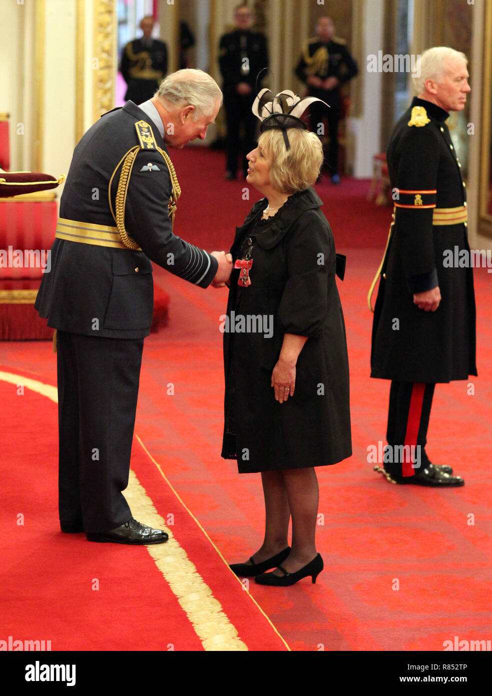 Investiture Buckingham Palace Left Right High Resolution Stock ...