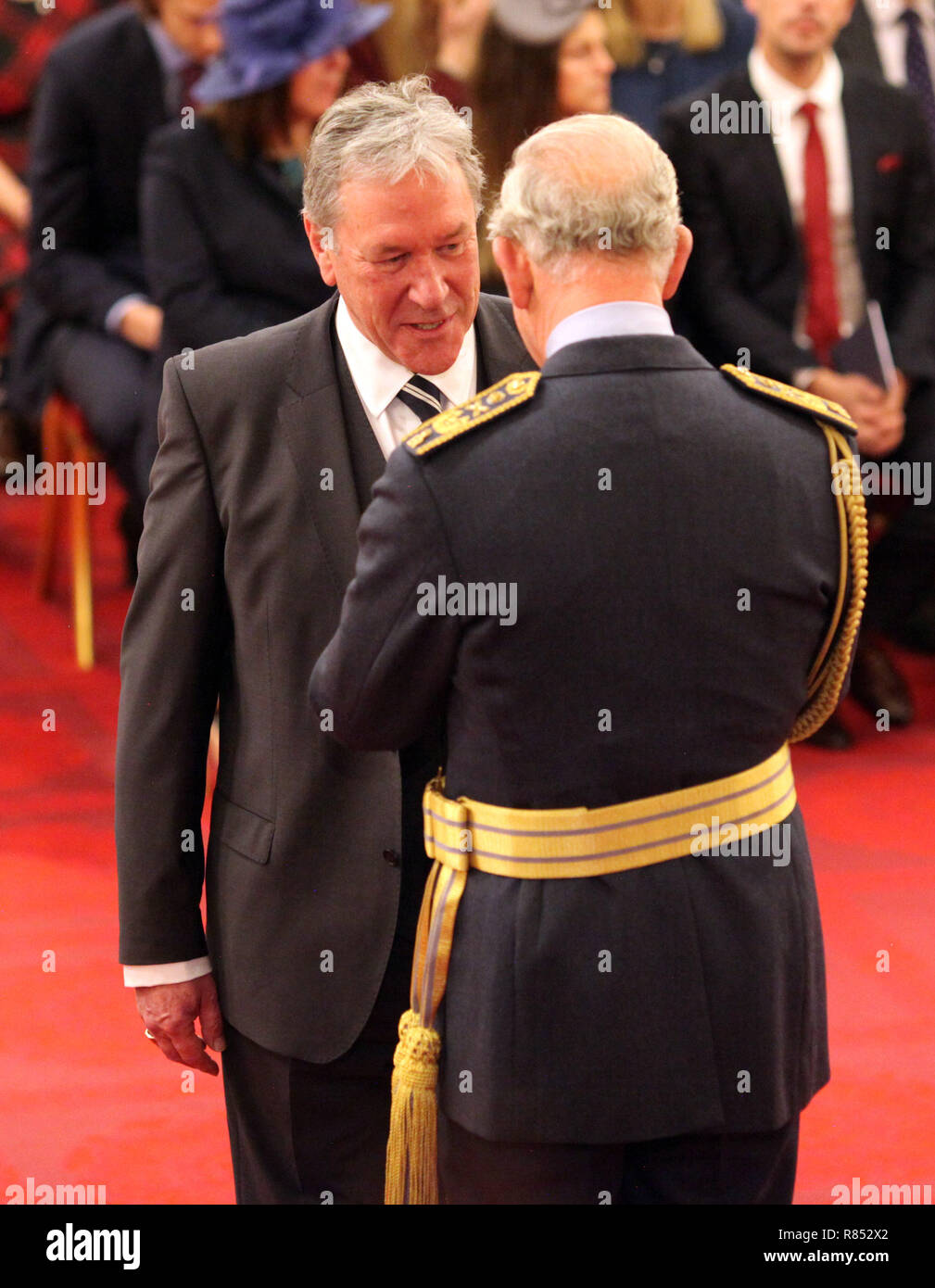 Tim Bentinck (left) is made an MBE (Member of the Order of the British ...
