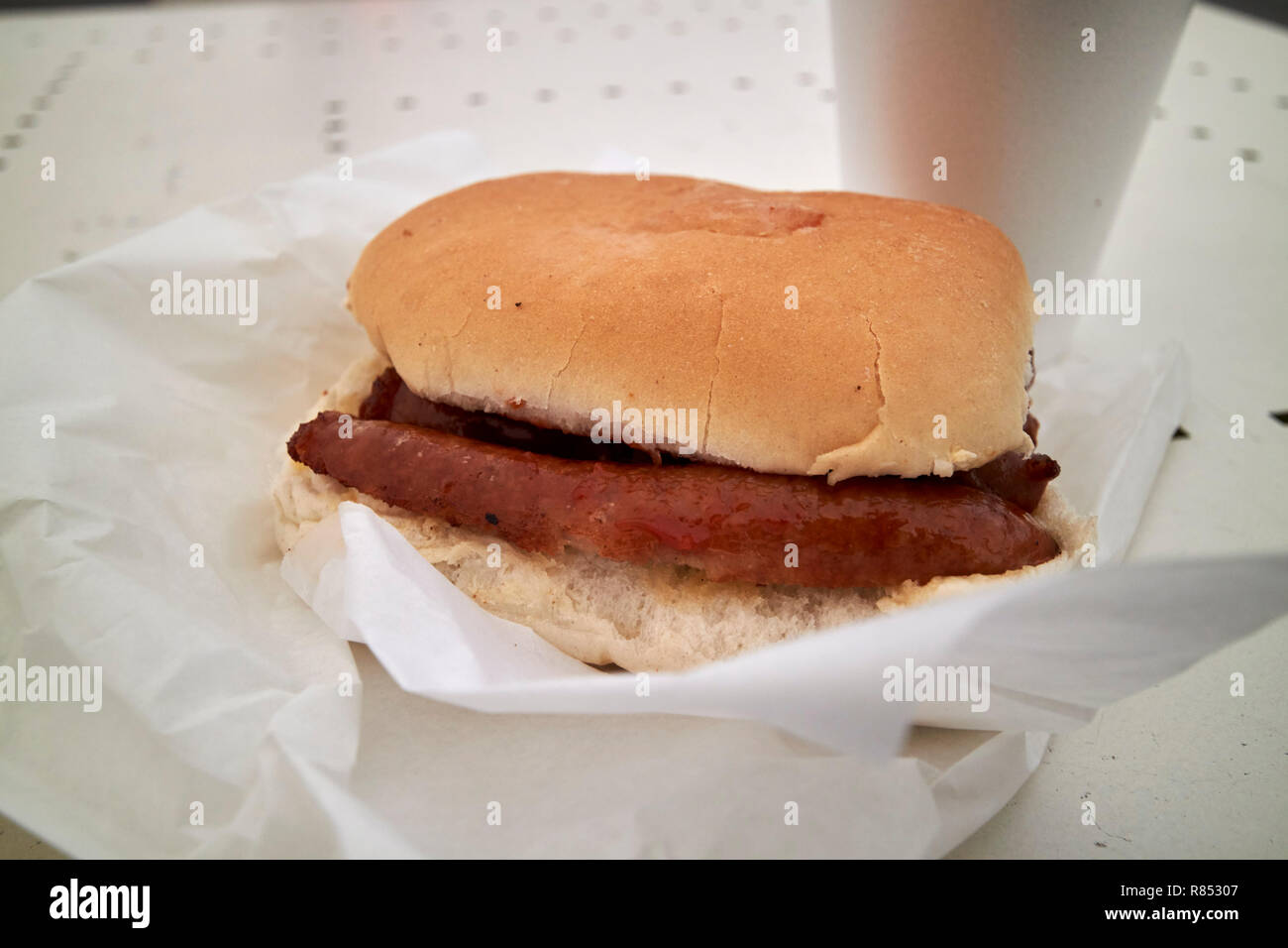Sausage Bap High Resolution Stock Photography and Images - Alamy