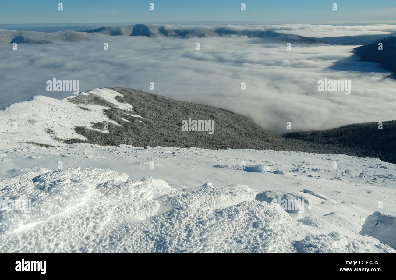 A view from the summit of Mount Madison, New Hampshire Stock Photo - Alamy