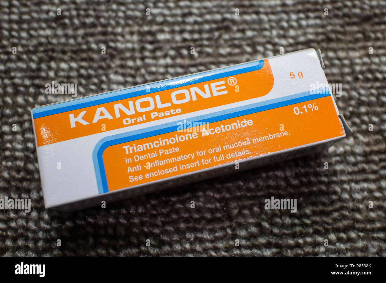 Chiangmai, Thailand - December 13 2018: Product shot of Kanolone oral ...