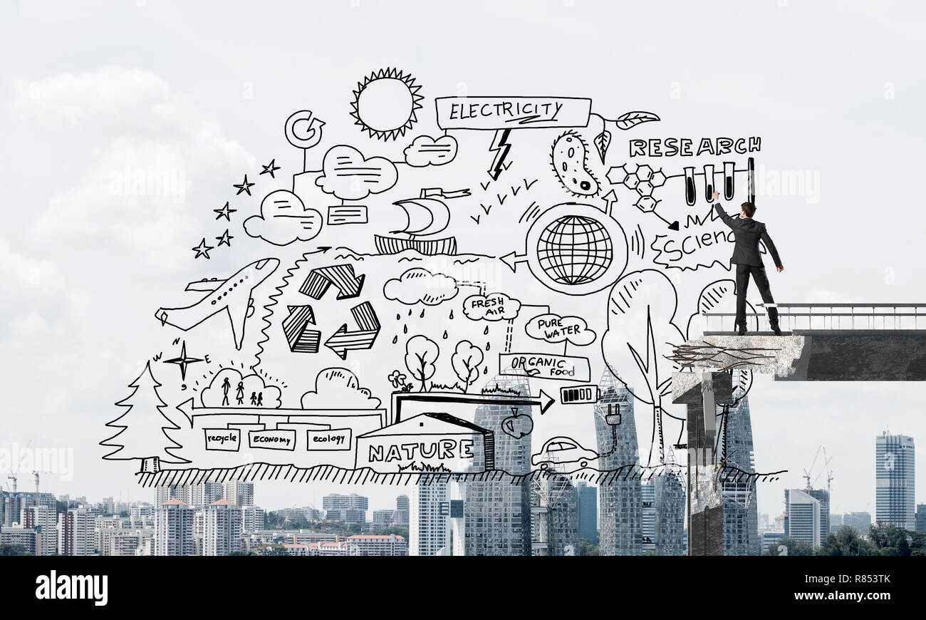 Conceptual sketches hi-res stock photography and images - Alamy