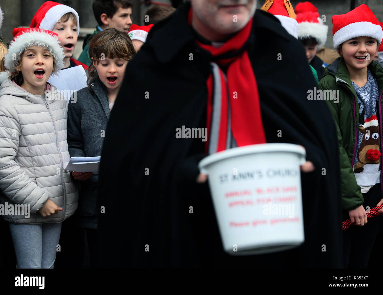 Members of the Choir of Kildare Place National School at the launch of ...