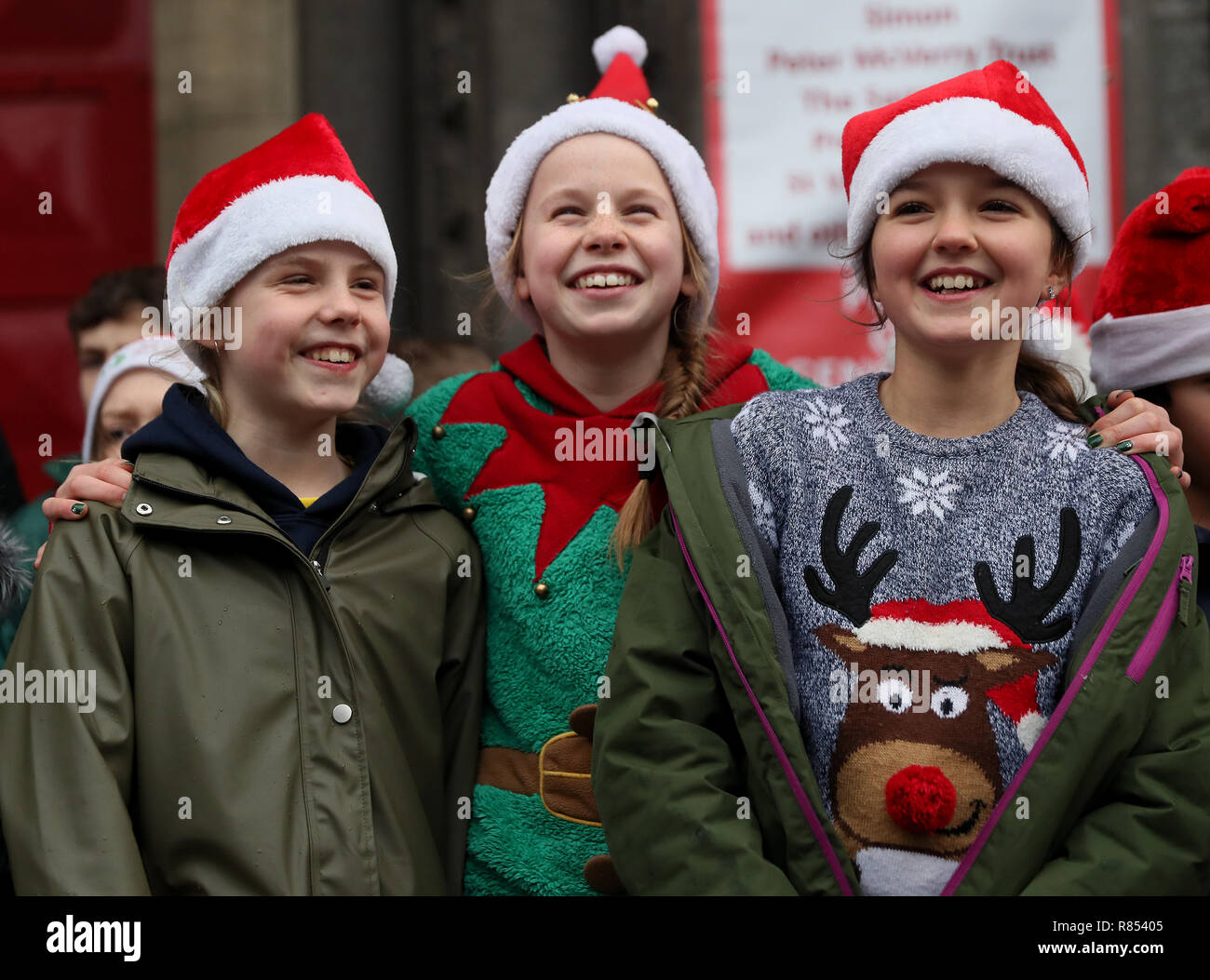 Members of the Choir of Kildare Place National School Eve Skelton (left ...