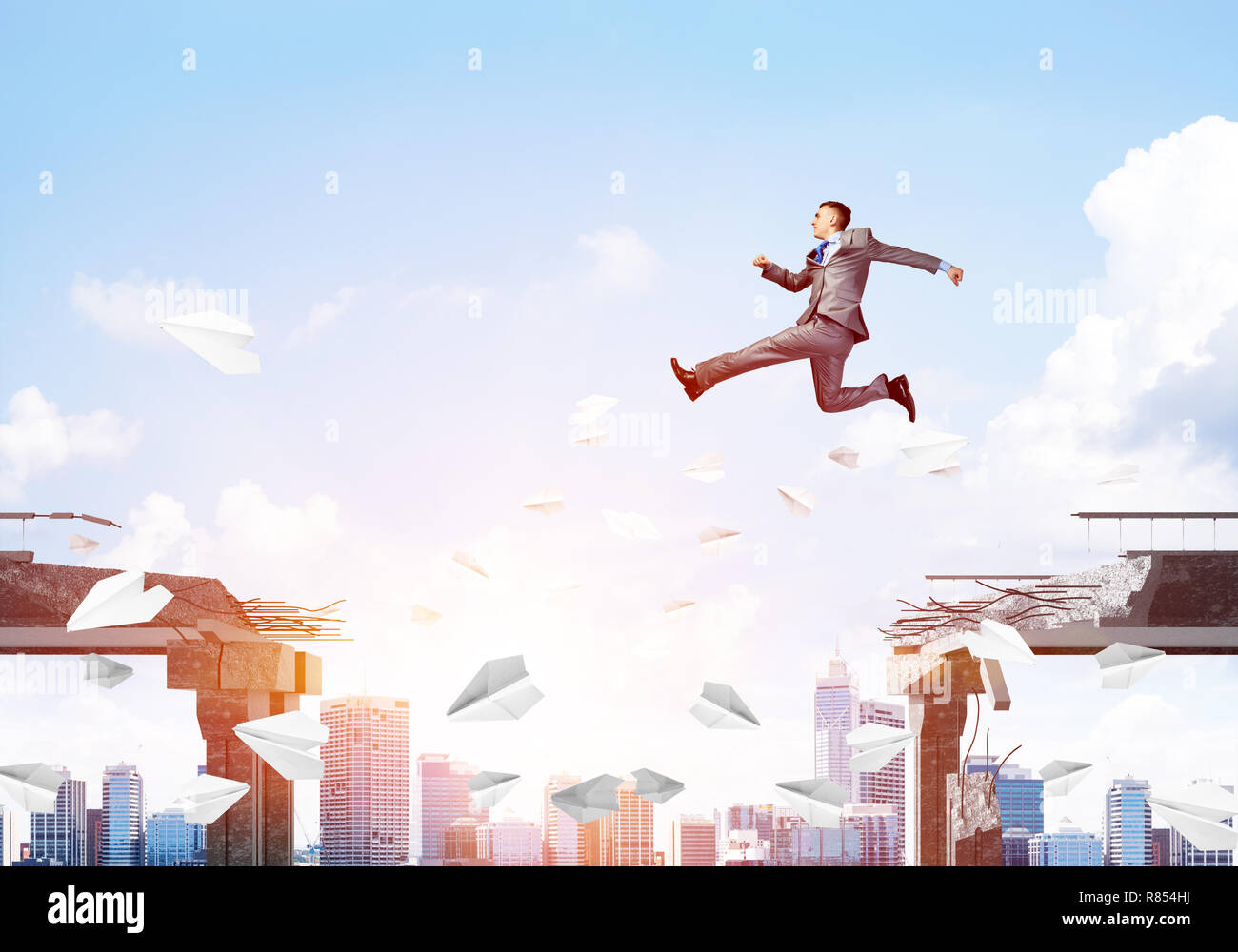 Problem and difficulties overcoming concept Stock Photo - Alamy