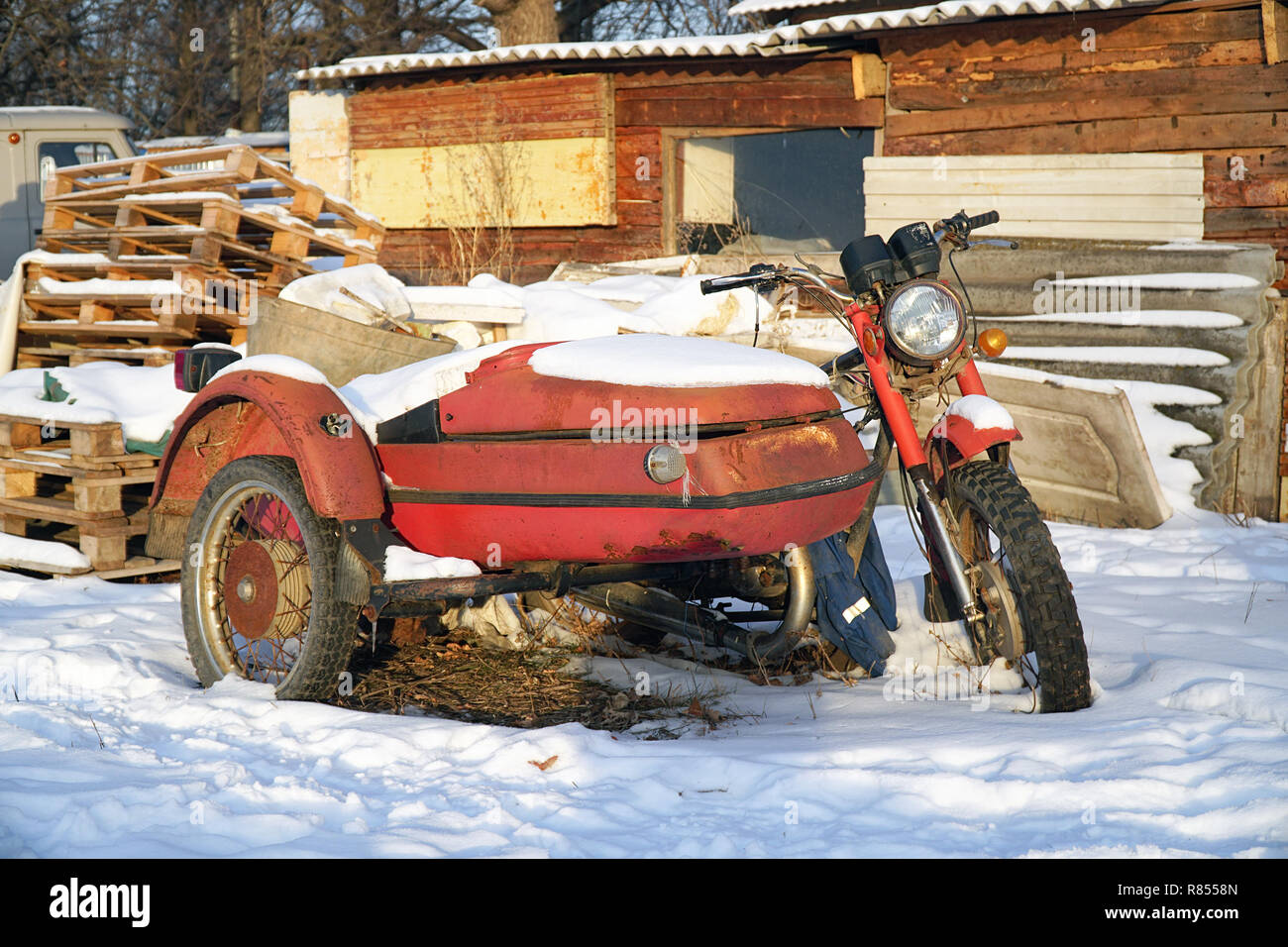 Russian Sidecar High Resolution Stock Photography and Images - Alamy
