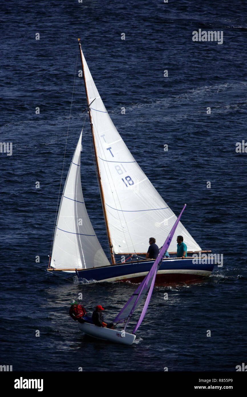 Fowey regatta hi-res stock photography and images - Alamy