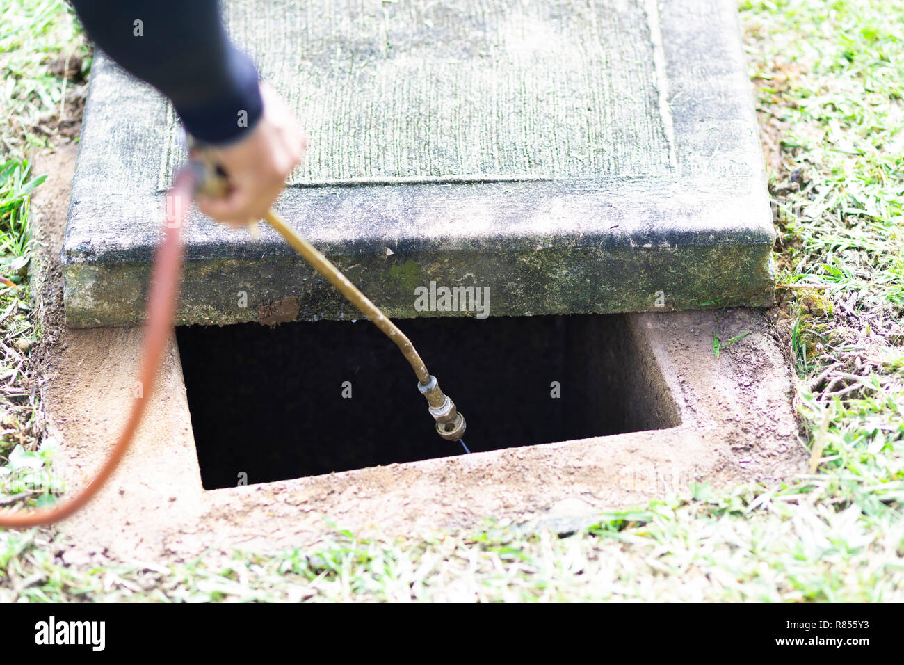 Fumigating house hi-res stock photography and images - Alamy