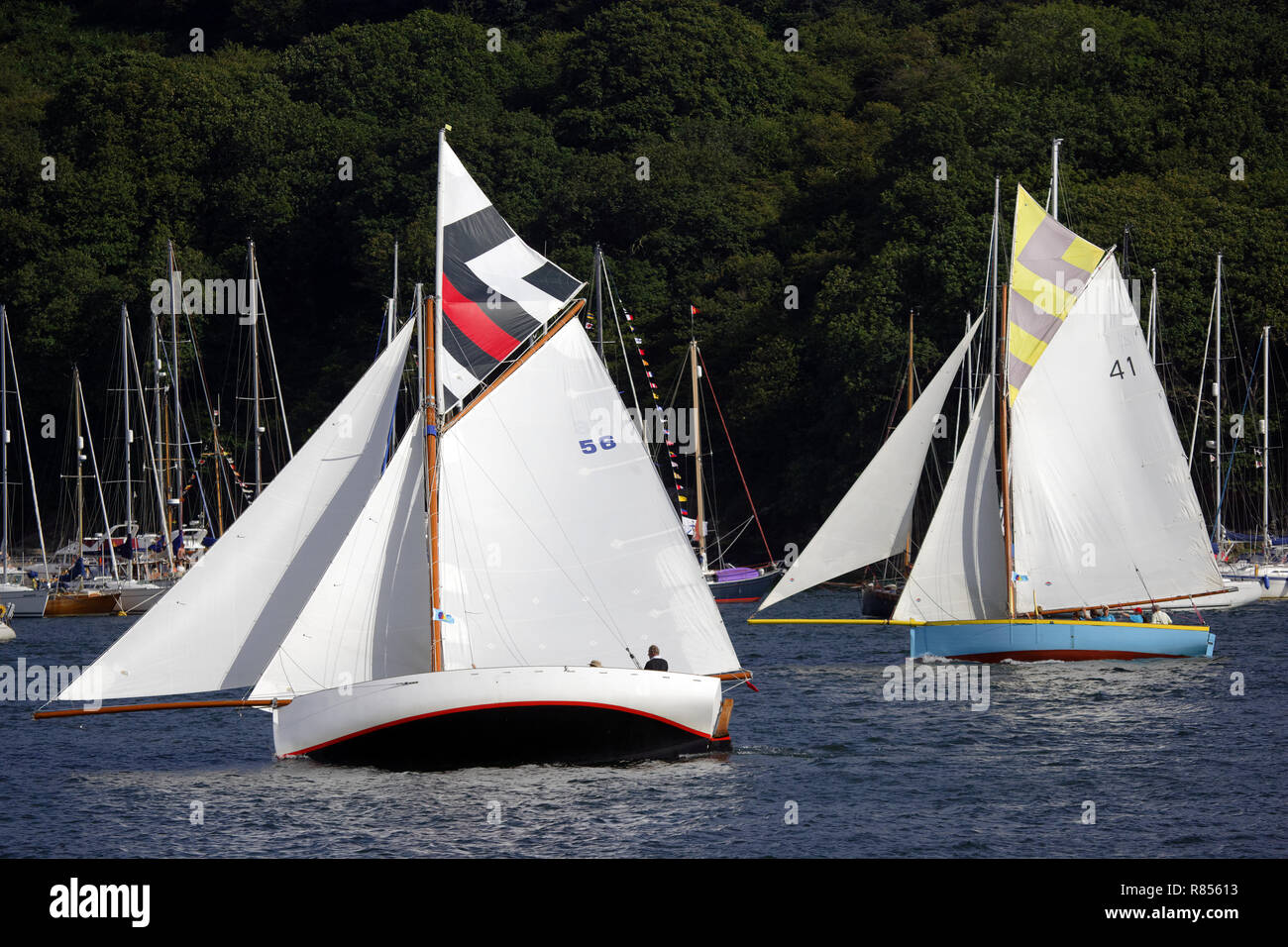 Fowey regatta hi-res stock photography and images - Alamy