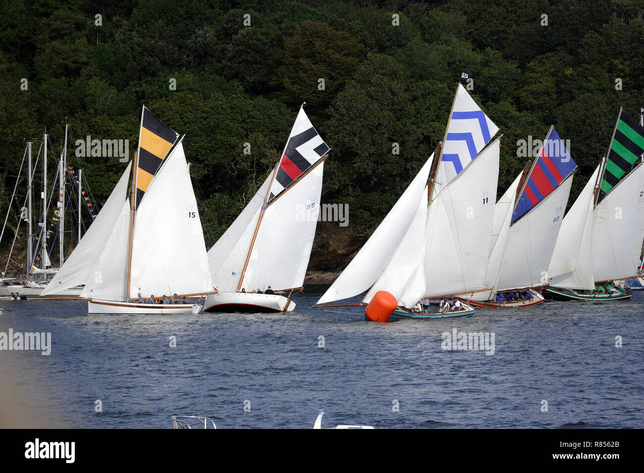 Fowey historic regatta hi-res stock photography and images - Alamy