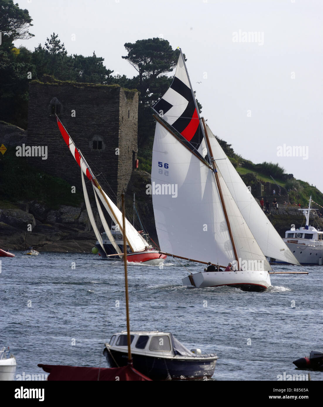 Fowey regatta hi-res stock photography and images - Alamy