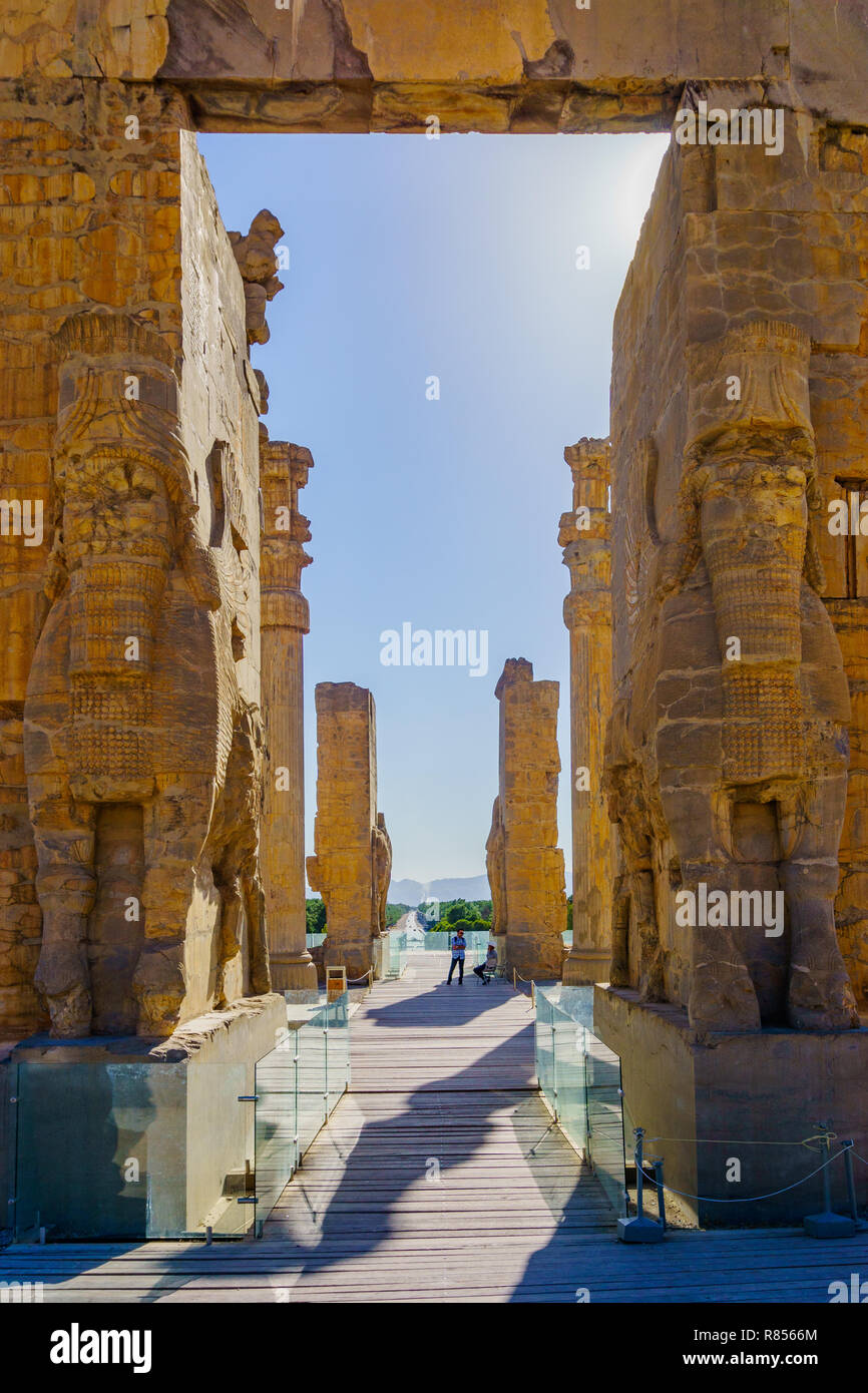 Ancient Persian Capital Persepolis in Iran Stock Photo - Alamy