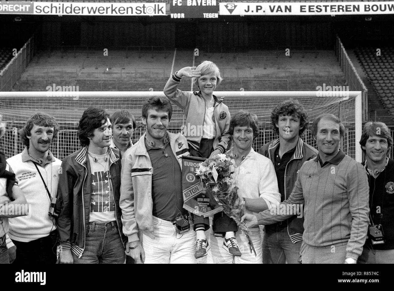 European Cup Final in Rotterdam 26/5/82 Aston Villa v Bayern Munich ...