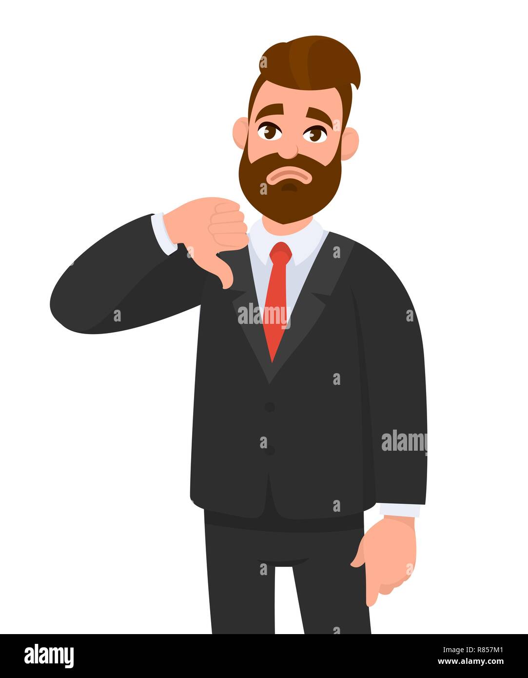 Young people disagree work Stock Vector Images - Alamy