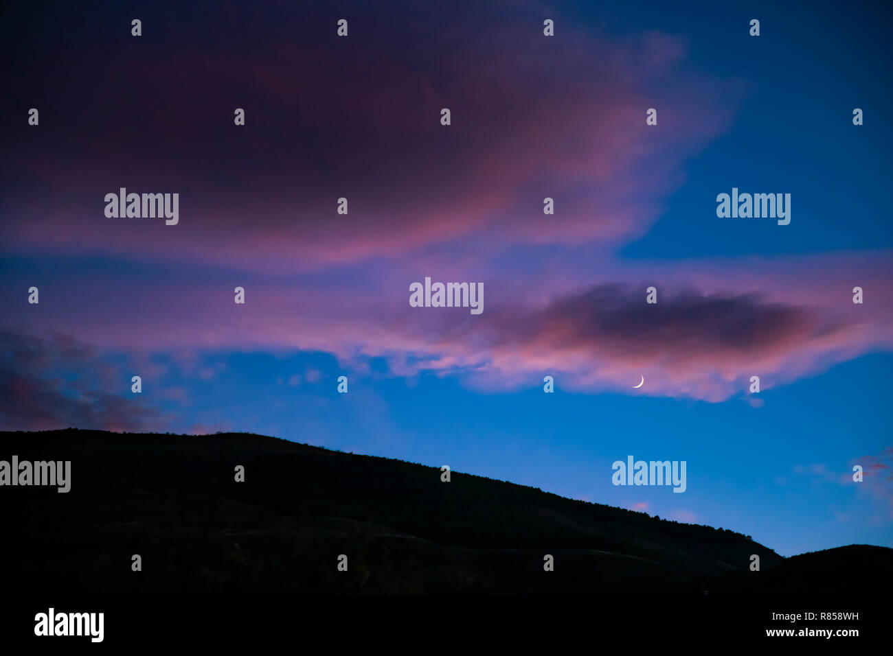 Mystical surreal sunset hi-res stock photography and images - Alamy
