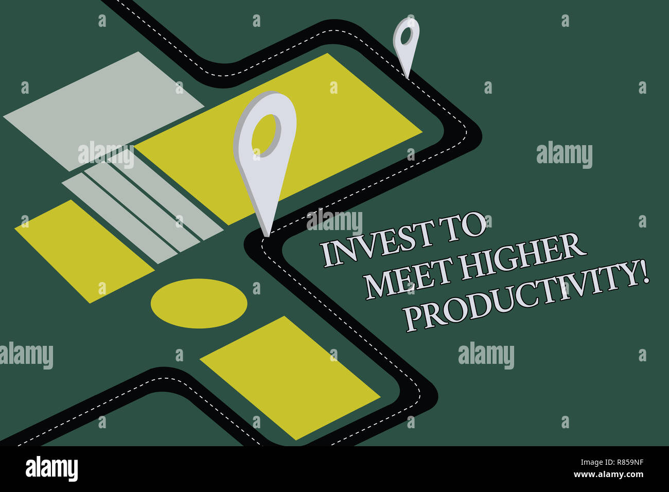 Conceptual hand writing showing Invest To Meet Higher Productivity ...