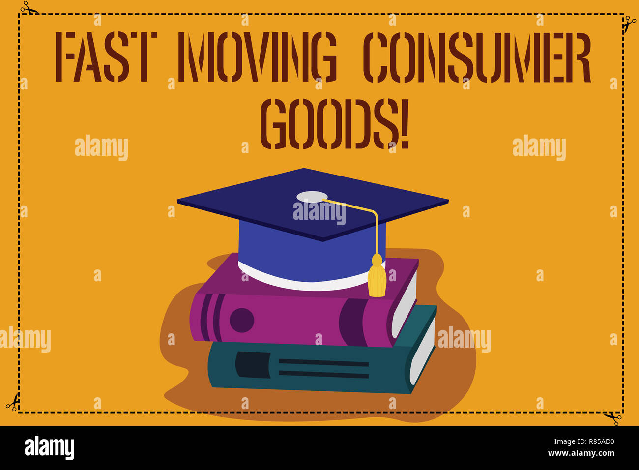 Word writing text Fast Moving Consumer Goods. Business concept for High ...