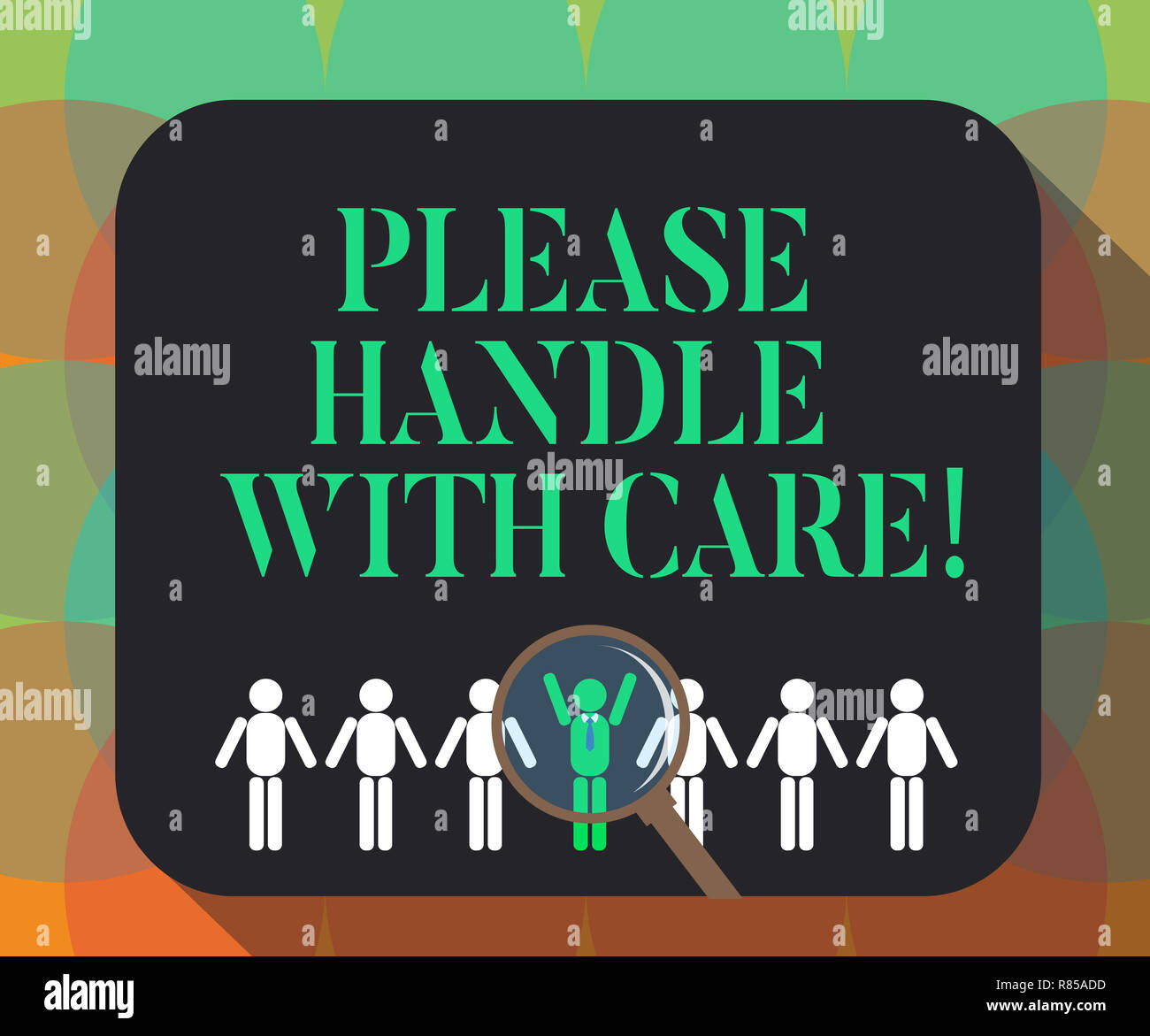 Word writing text Please Handle With Care. Business concept for Fragile ...