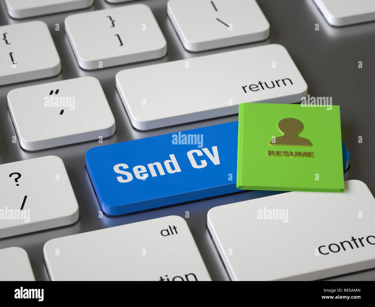 Computer keyboard cv hi-res stock photography and images - Alamy