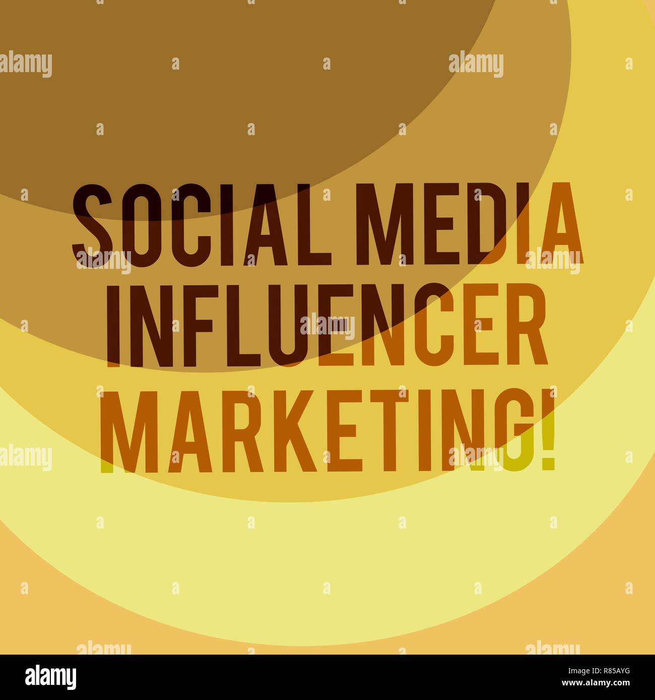 Writing note showing Social Media Influencer Marketing. Business photo ...
