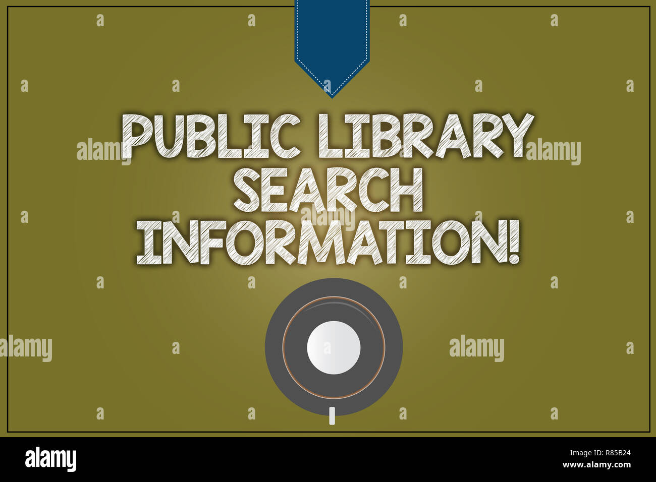 Text sign showing Public Library Search Information. Conceptual photo ...