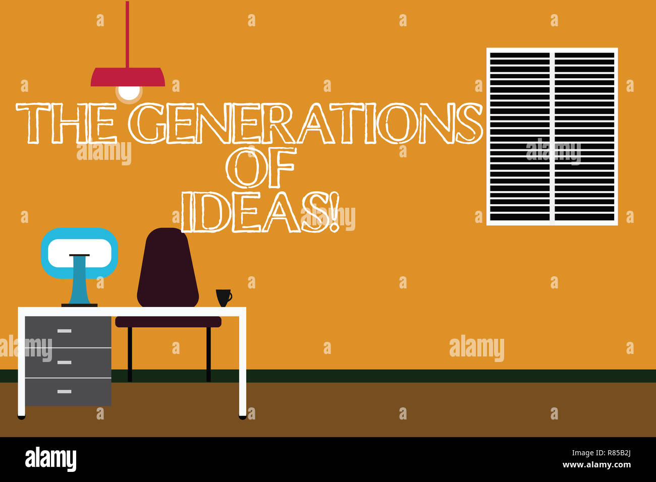 Writing note showing The Generations Of Ideas. Business photo ...