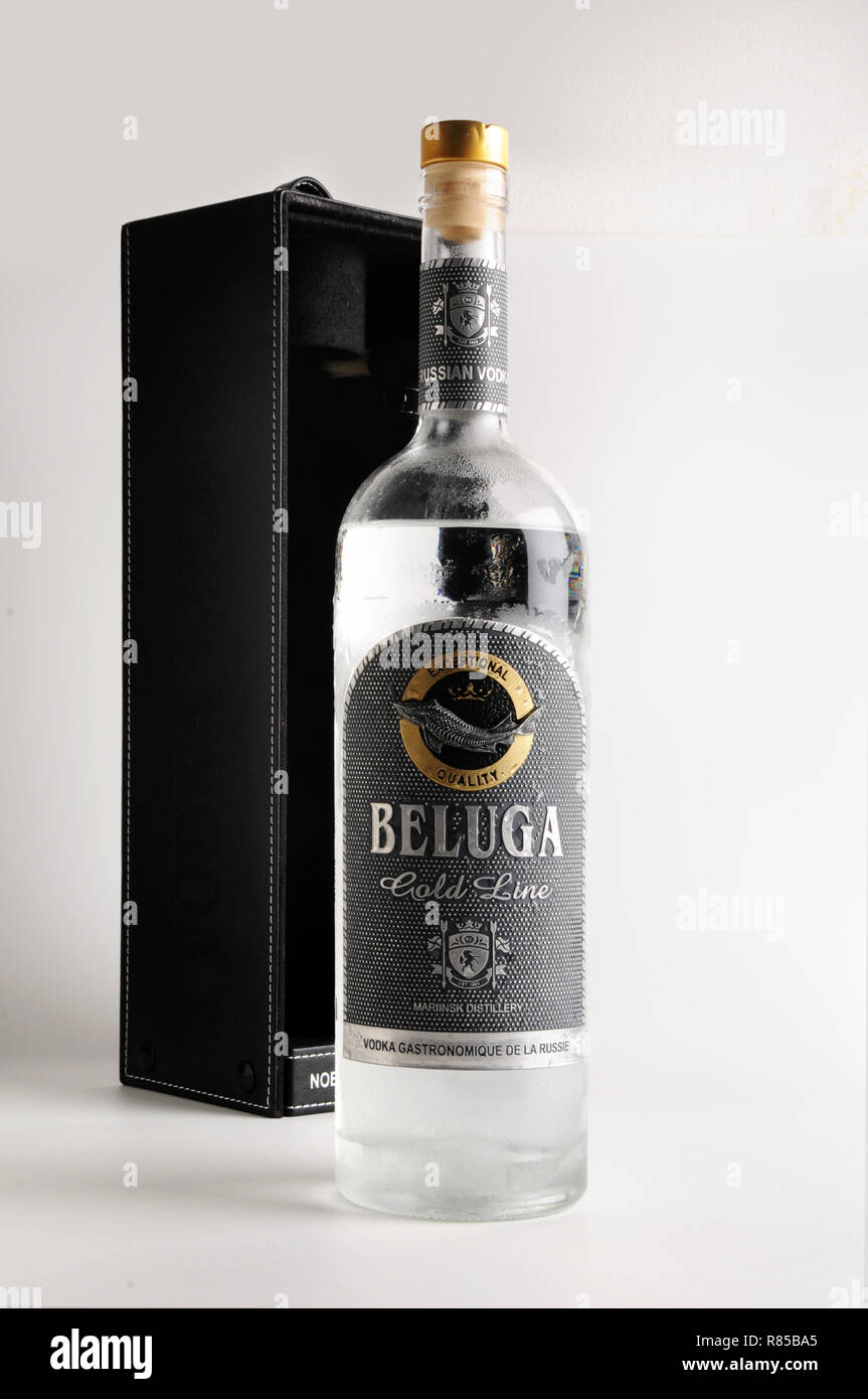 Russian vodka bottle hi-res stock photography and images - Alamy