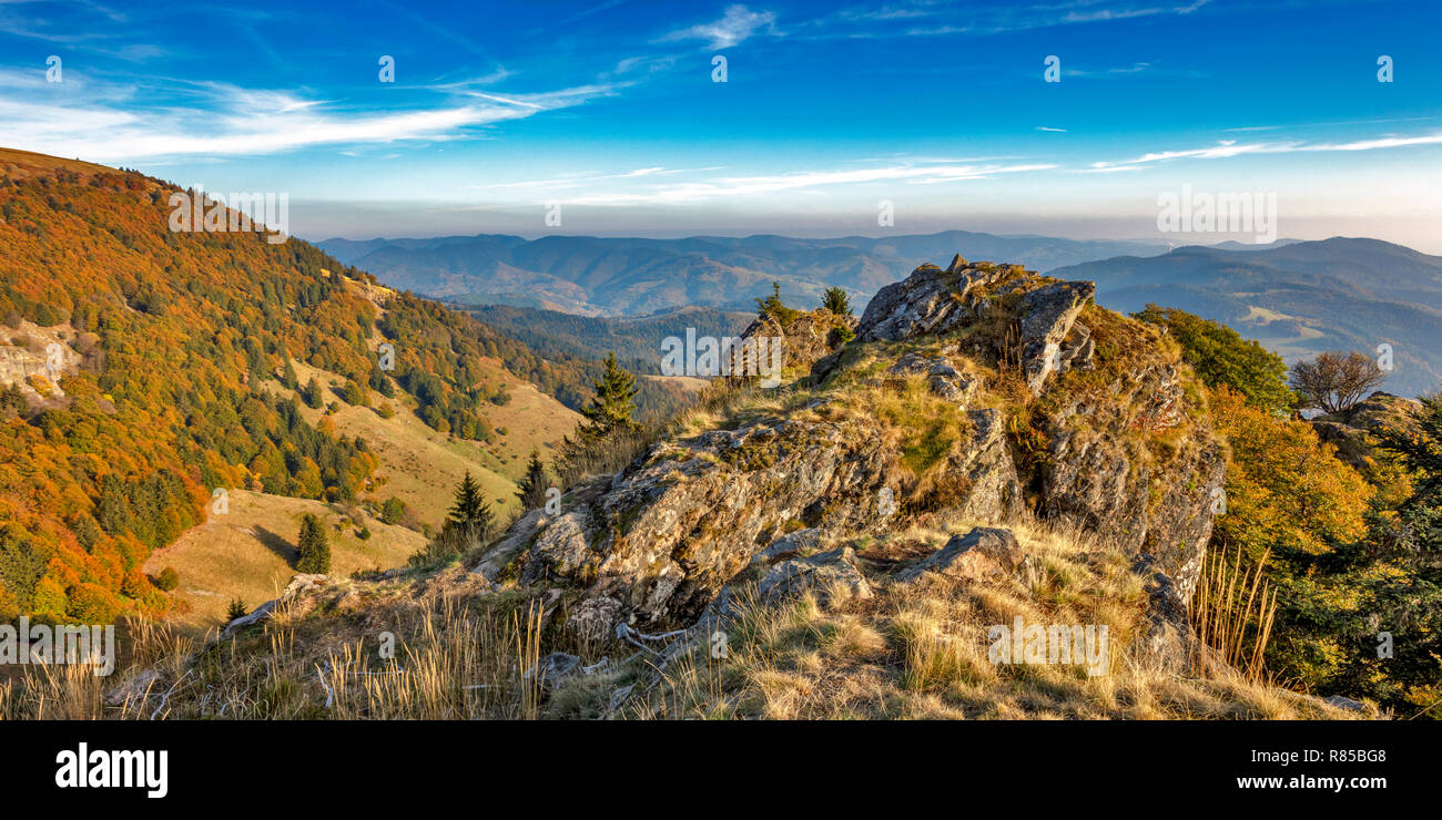 View from the Belchen in the Black Forest, Germany Stock Photo - Alamy