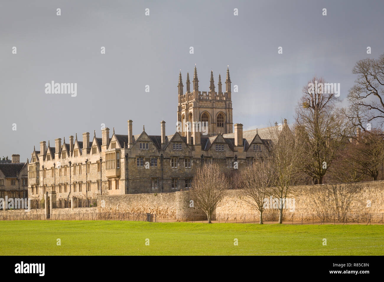 Merton college oxford stormy hi-res stock photography and images - Alamy