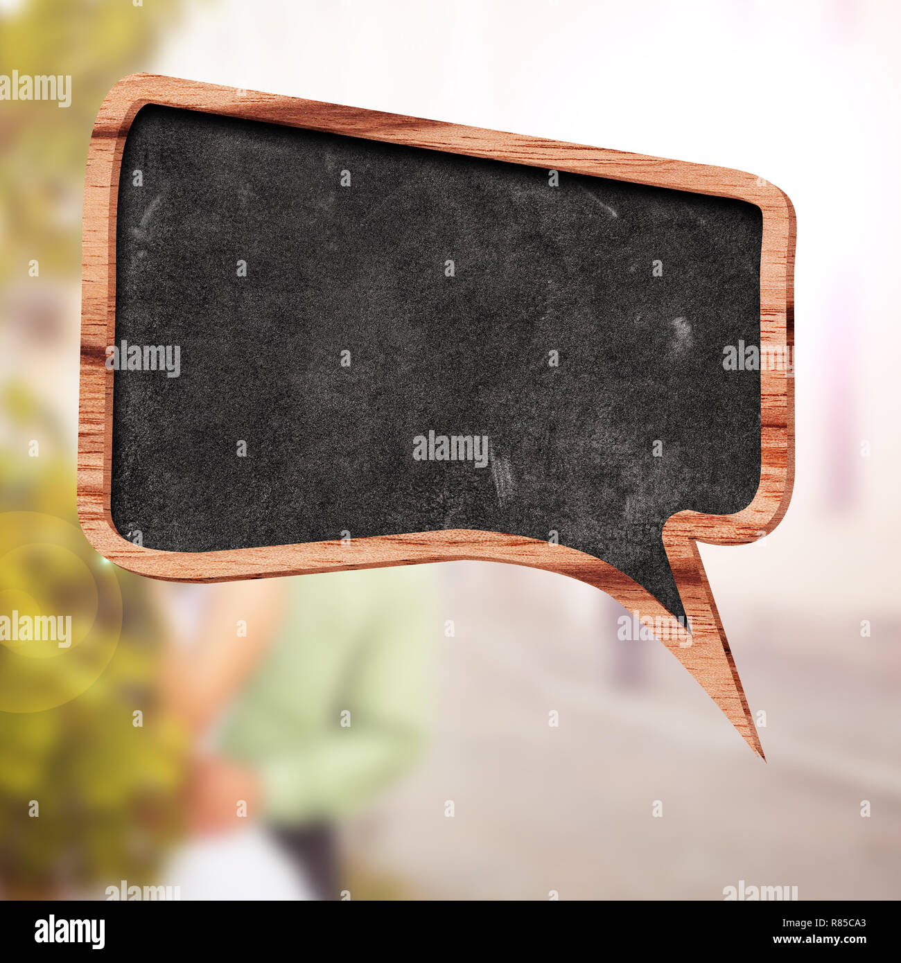 Retro speech bubbles hi-res stock photography and images - Alamy