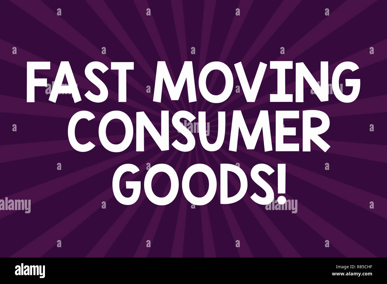 Writing note showing Fast Moving Consumer Goods. Business photo ...