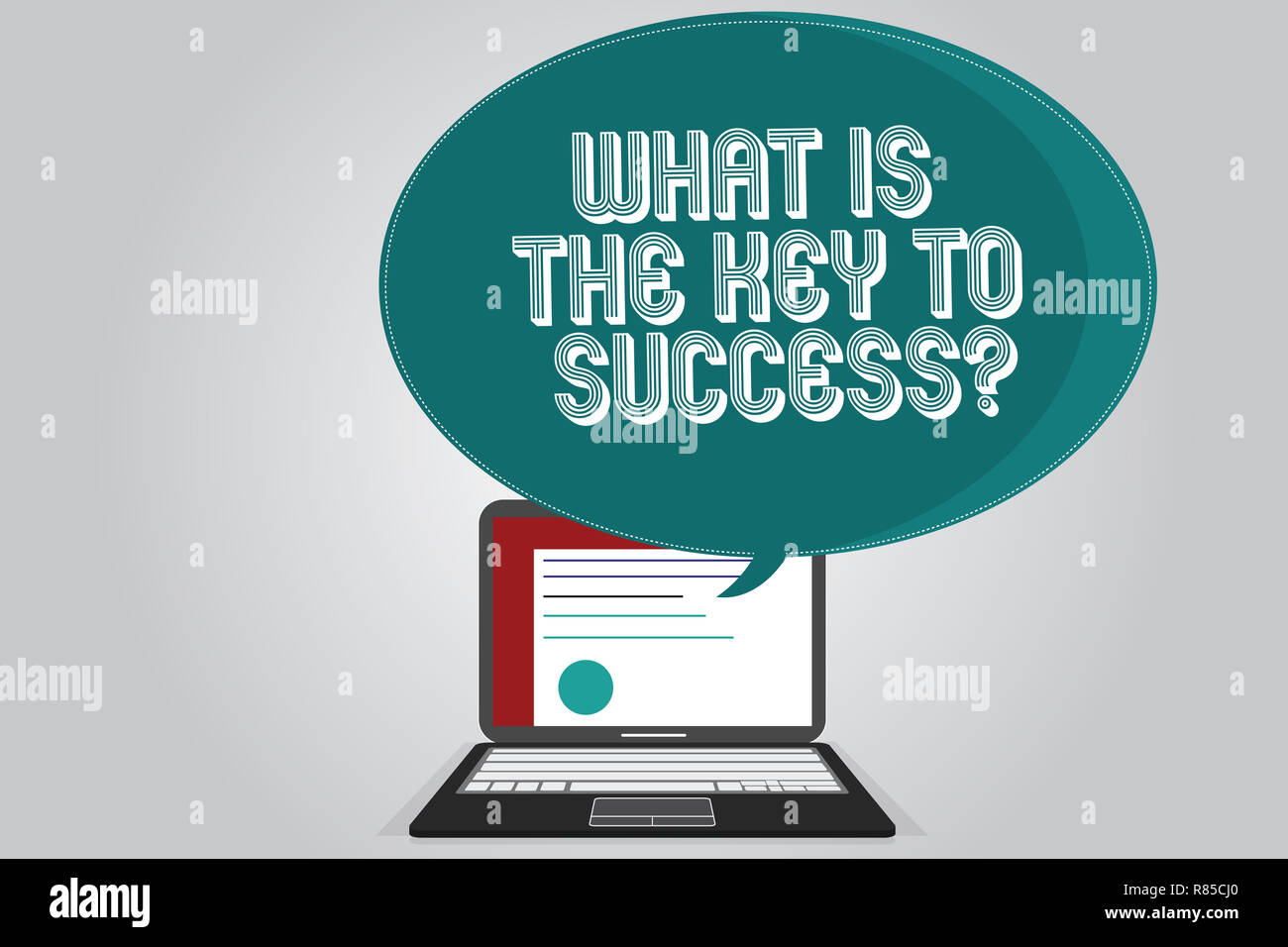 Handwriting text writing What Is The Key To Success. Concept meaning ...