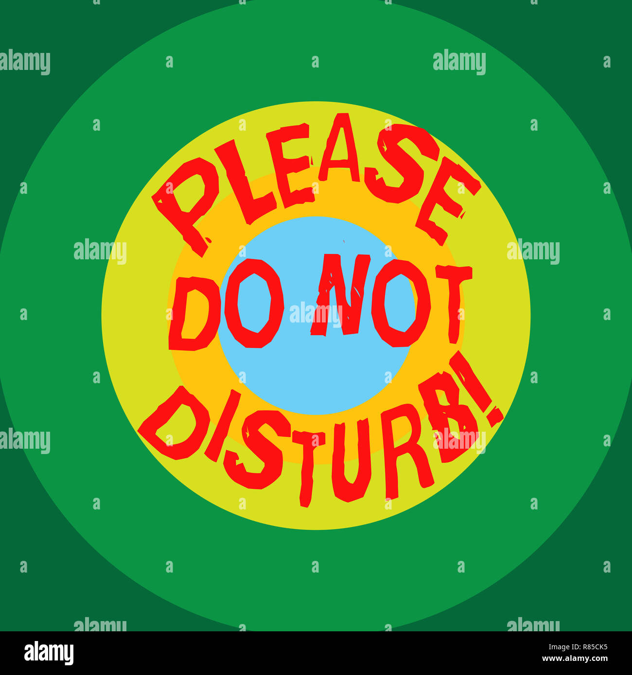 Writing note showing Please Do Not Disturb. Business photo showcasing ...