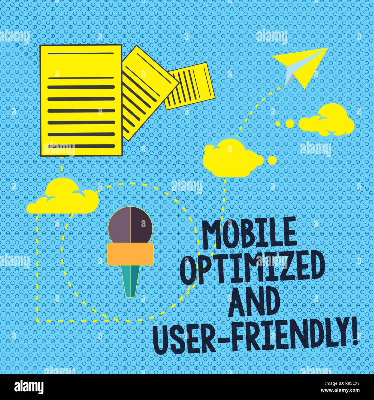 Text sign showing Mobile Optimized And User Friendly. Conceptual photo ...