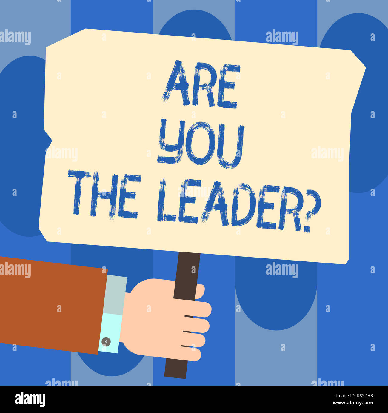 Writing note showing Are You The Leaderquestion. Business photo ...