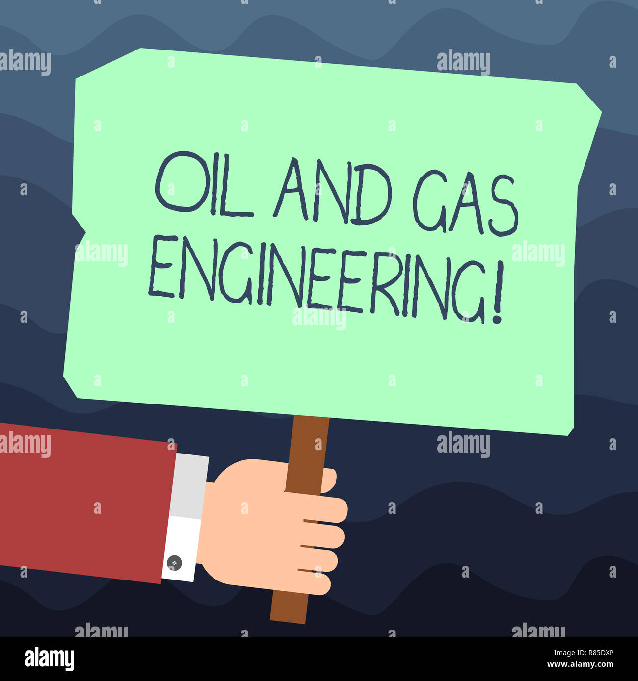 Text sign showing Oil And Gas Engineering. Conceptual photo Petroleum ...