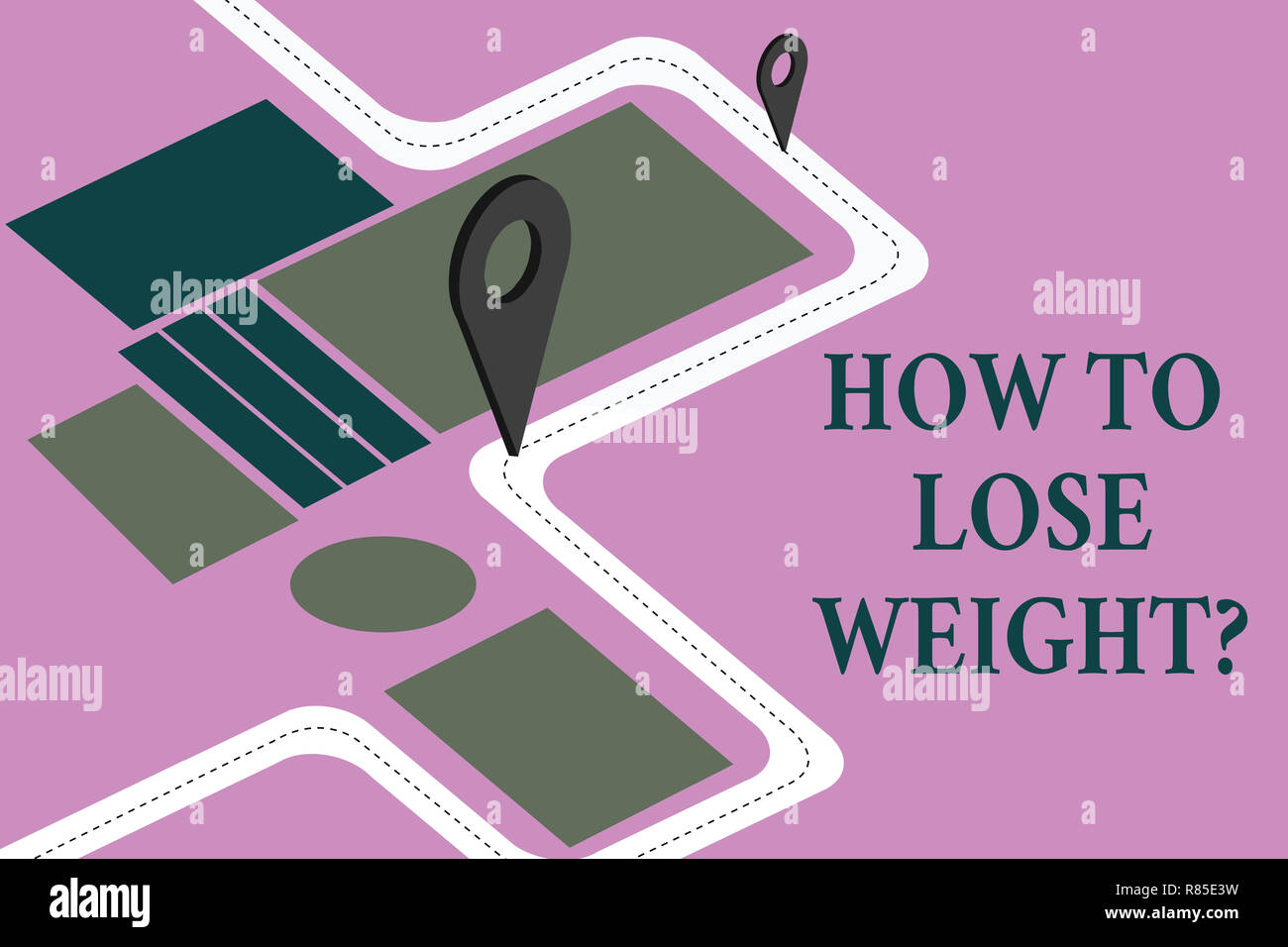 Conceptual hand writing showing How To Lose Weightquestion. Business ...