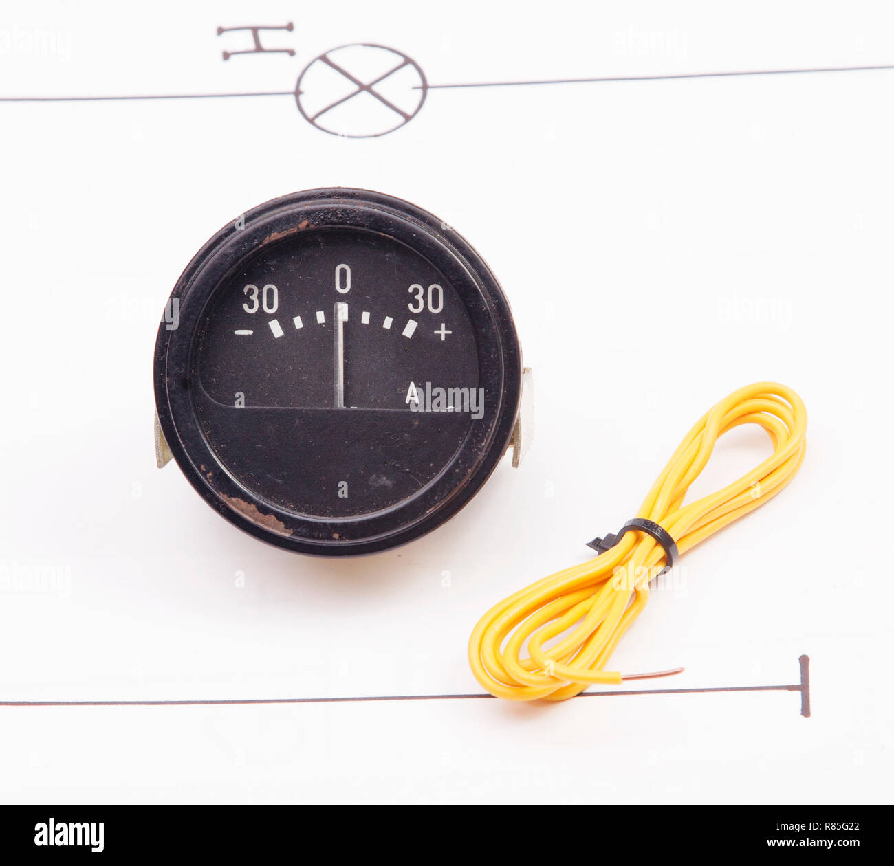 Electric circuit ammeter hi-res stock photography and images - Alamy