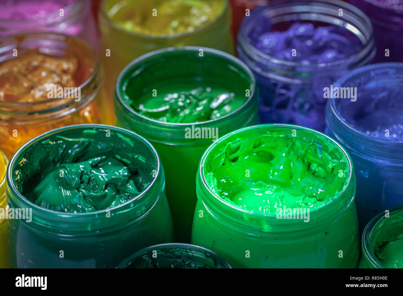 UFO green color trends discover the world is most popular color Stock ...