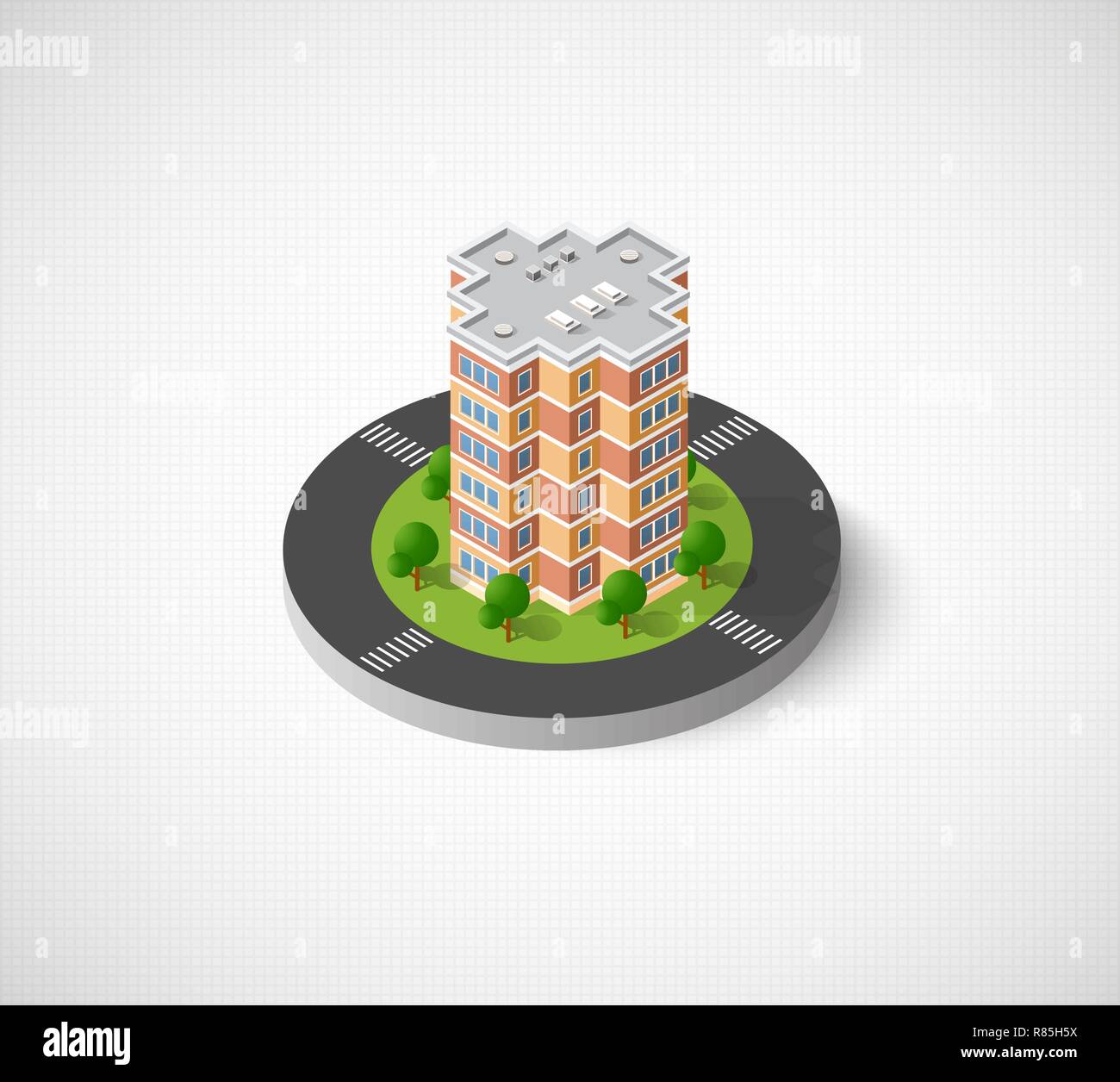 Office tower block blocks Stock Vector Images - Alamy