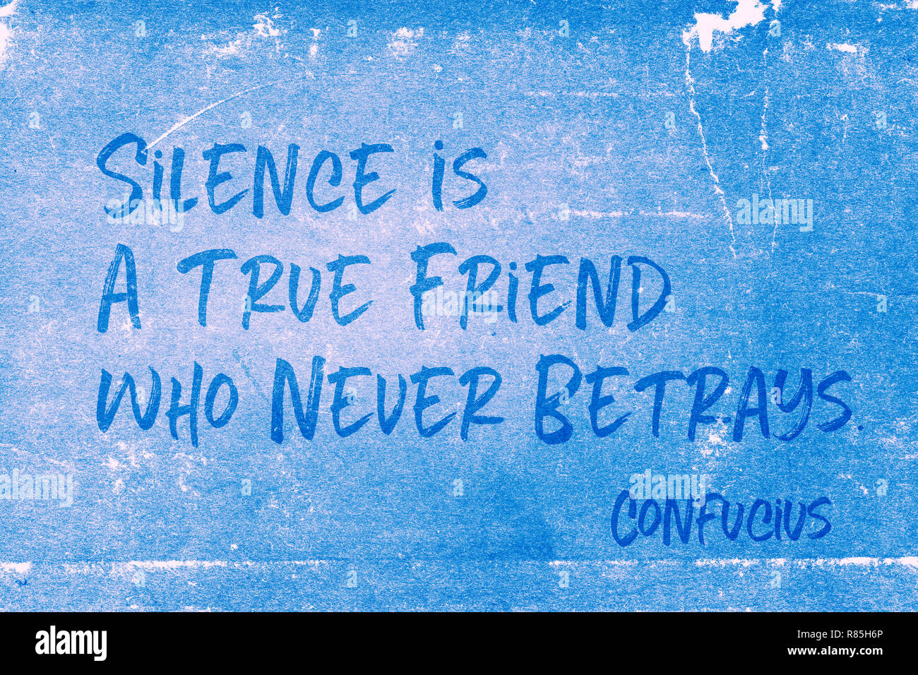 Silence is a true friend who never betrays - ancient Chinese ...