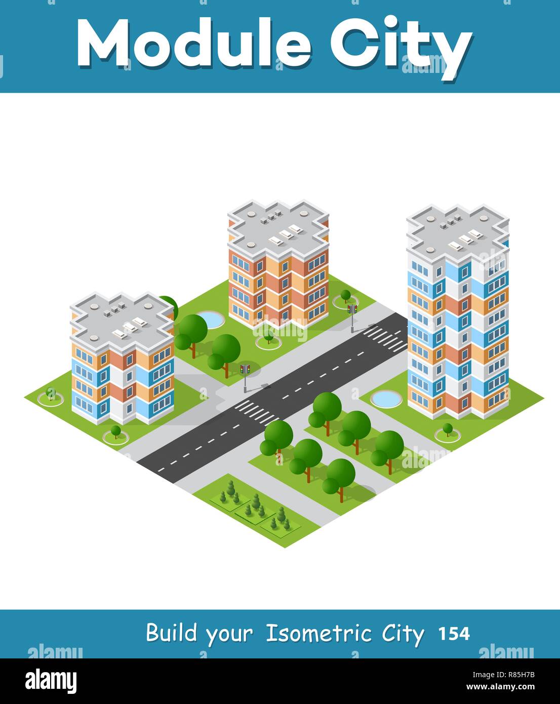 Building blocks, business development Stock Vector Images - Alamy