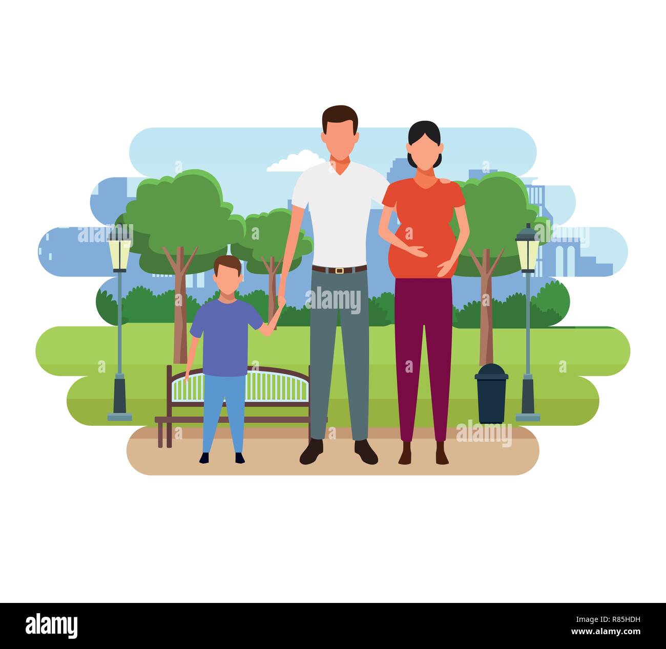Family people cartoon Stock Vector Image & Art - Alamy